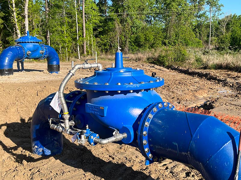 Case Study - Kings Bluff Raw Water Facilities. Flomatic Valves