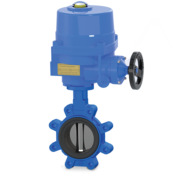 SYLAX®3 LUG ELECTRIC ACTUATED (SS) Butterfly Valve | Flomatic